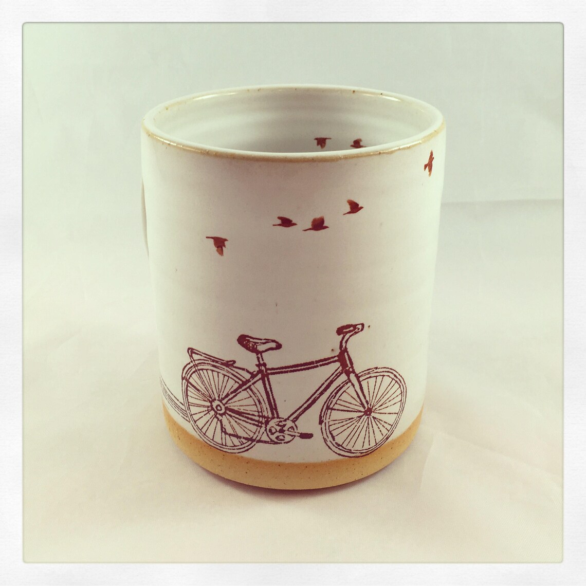 Ride on Bicycle Mug | Etsy
