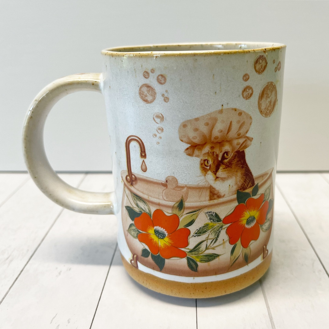 Saint Push Push Bathtime Mug and Sticker - Etsy