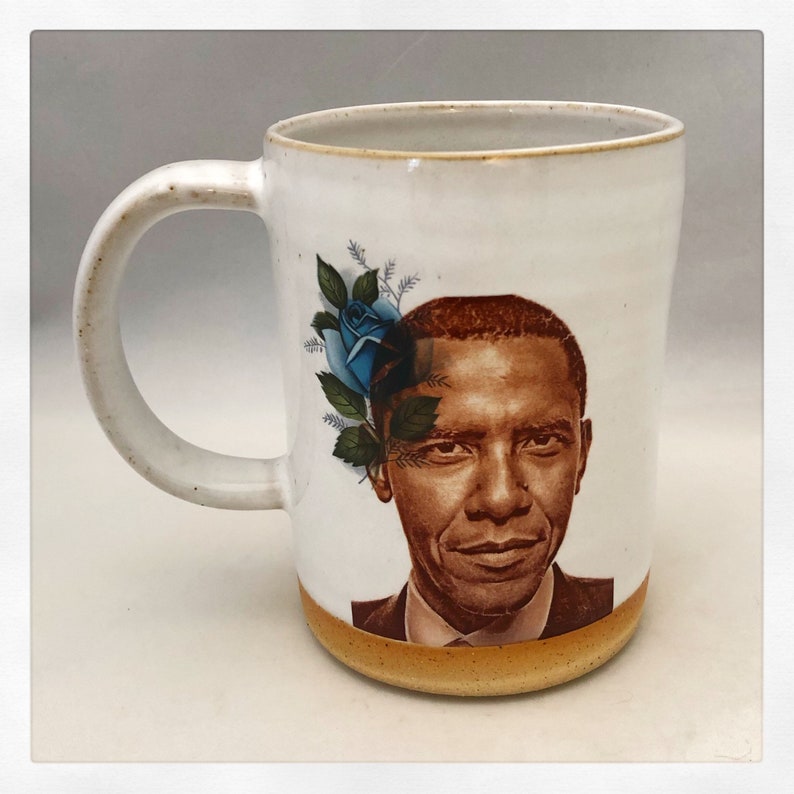 Barack & Michelle Mug | Etsy