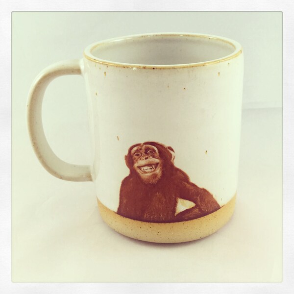 Monkey Mug - Etsy