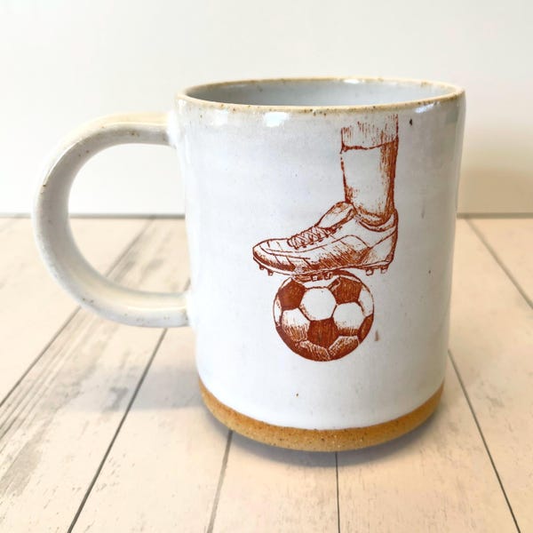 Ceramic Soccer Pottery - Etsy