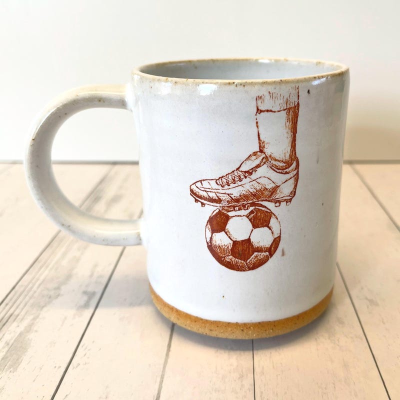 Ceramic Soccer Pottery - Etsy