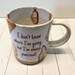 Funny Punctual Mug: Hand Thrown Pottery - Etsy