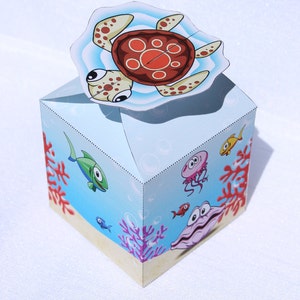 Under the Sea Small Treat Box (instant Download) - Etsy