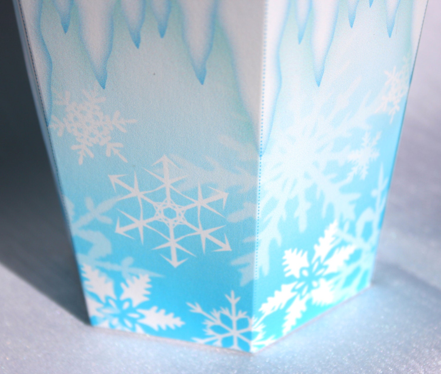 Large Ice Princess Gift Box instant Download - Etsy