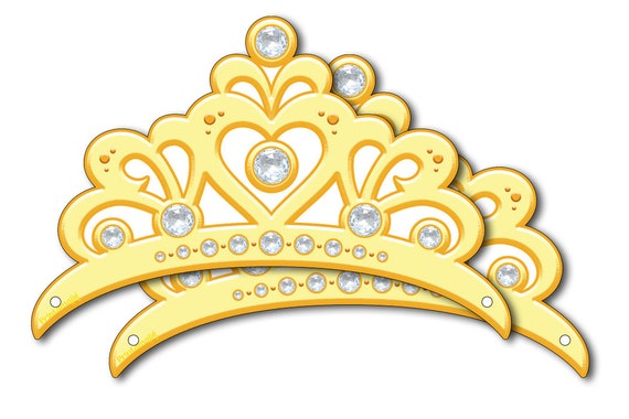 Yellow Princess Crown