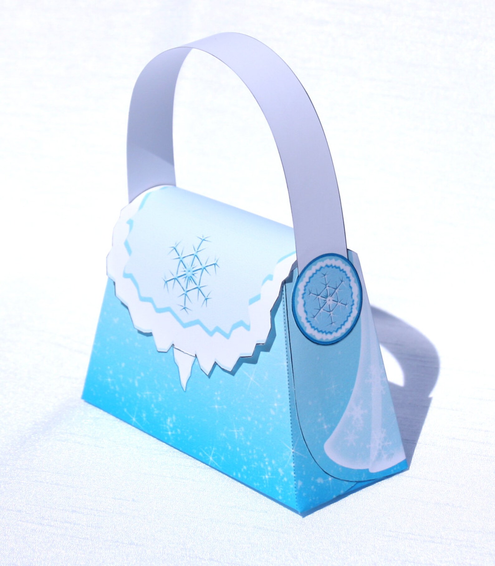 Ice Princess Purse Box instant Download - Etsy