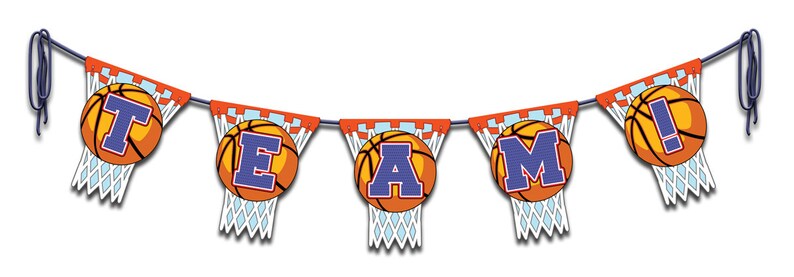 Basketball Team Banner instant Download - Etsy
