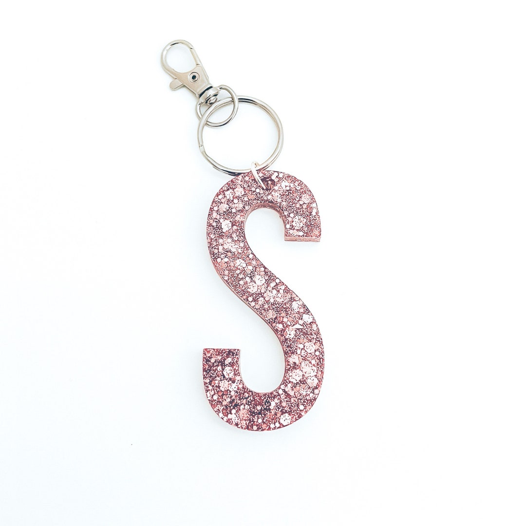INITIAL Resin Letters | Resin Keychain | Resin Gift Tags | Resin ...