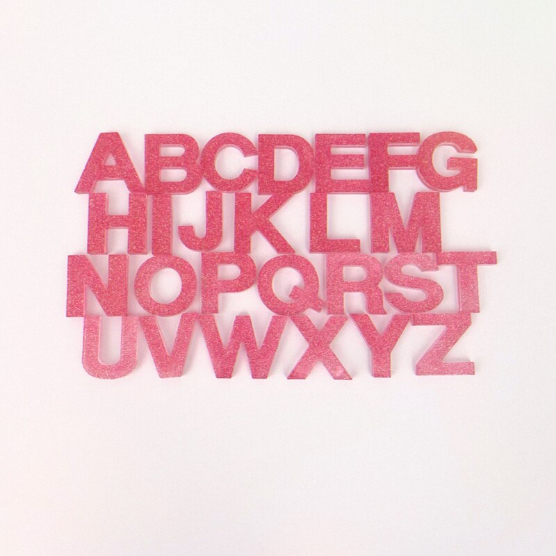 Magnetic Letters - Etsy