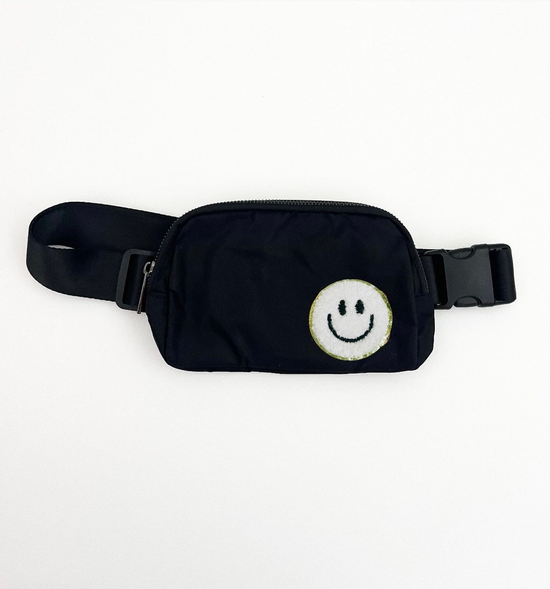 Custom Belt Bag | Chenille Patch Custom Belt Bag | Initial Belt Bag ...