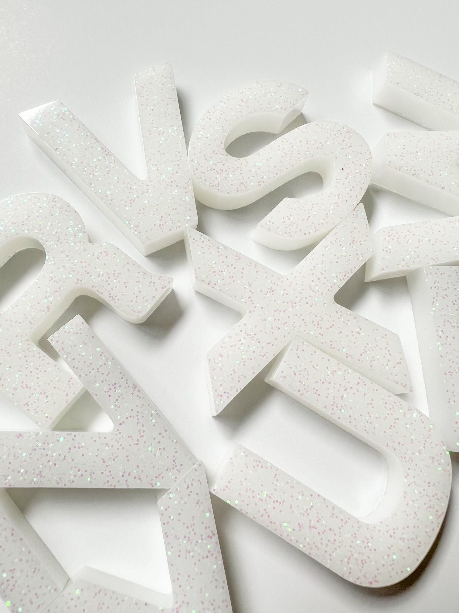 OPAL Resin Letters | Resin Alphabet Letters | Magnetic Alphabet | Made ...