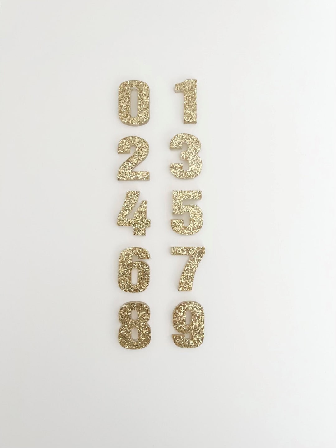Resin Numbers | Magnetic Numbers | Made to Order | Sensory Play ...