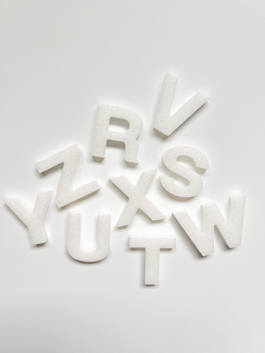 OPAL Resin Letters | Resin Alphabet Letters | Magnetic Alphabet | Made ...