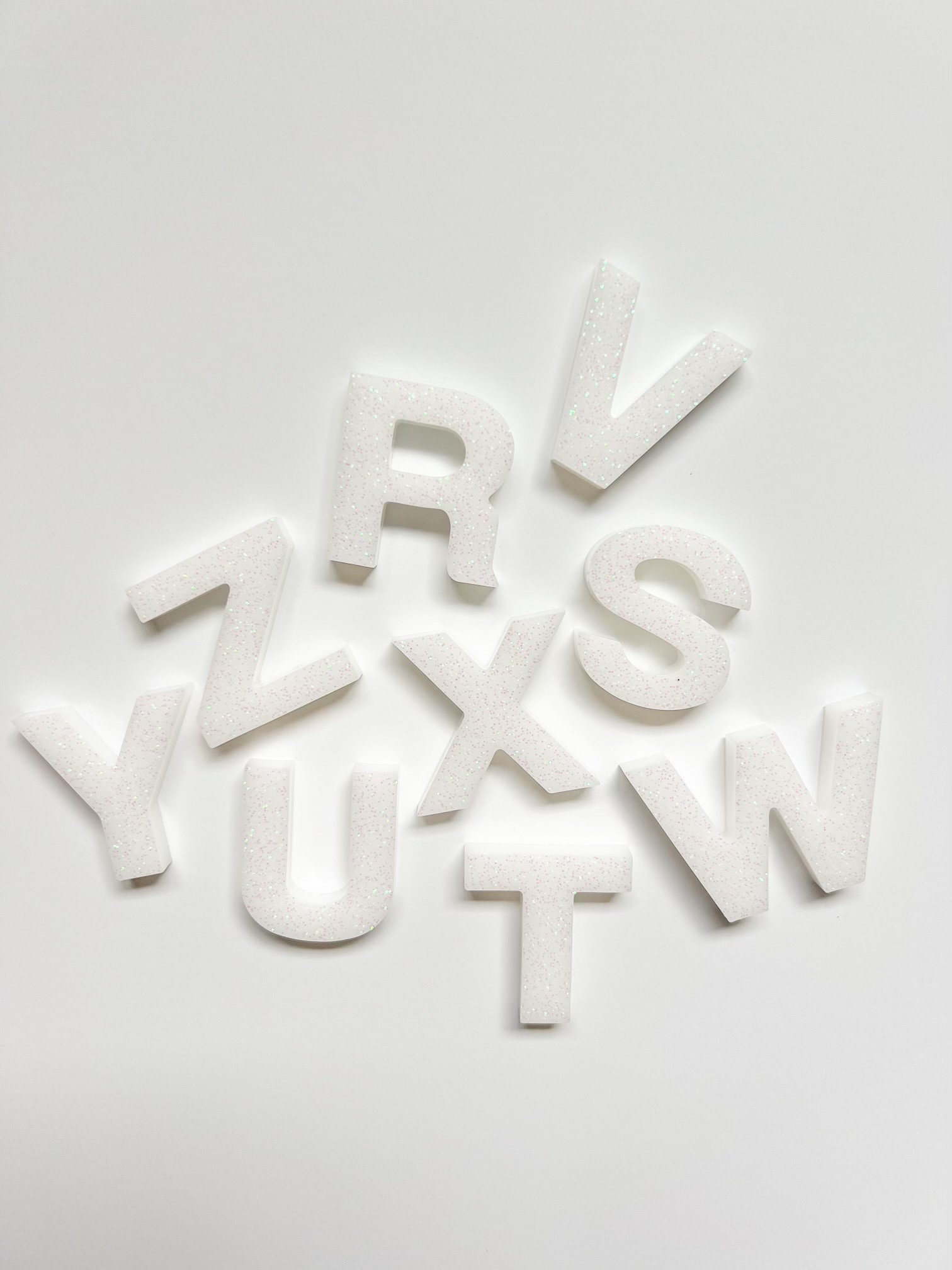 OPAL Resin Letters | Resin Alphabet Letters | Magnetic Alphabet | Made ...