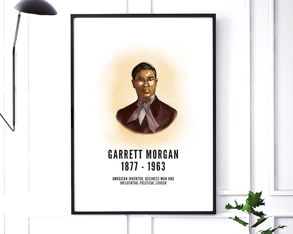 Garrett Morgan Illustration Black Icon Black Inspiration | Etsy