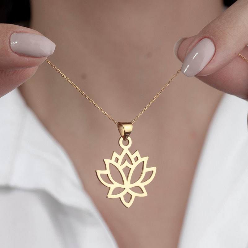 Lotus Flower Jewelry - Etsy