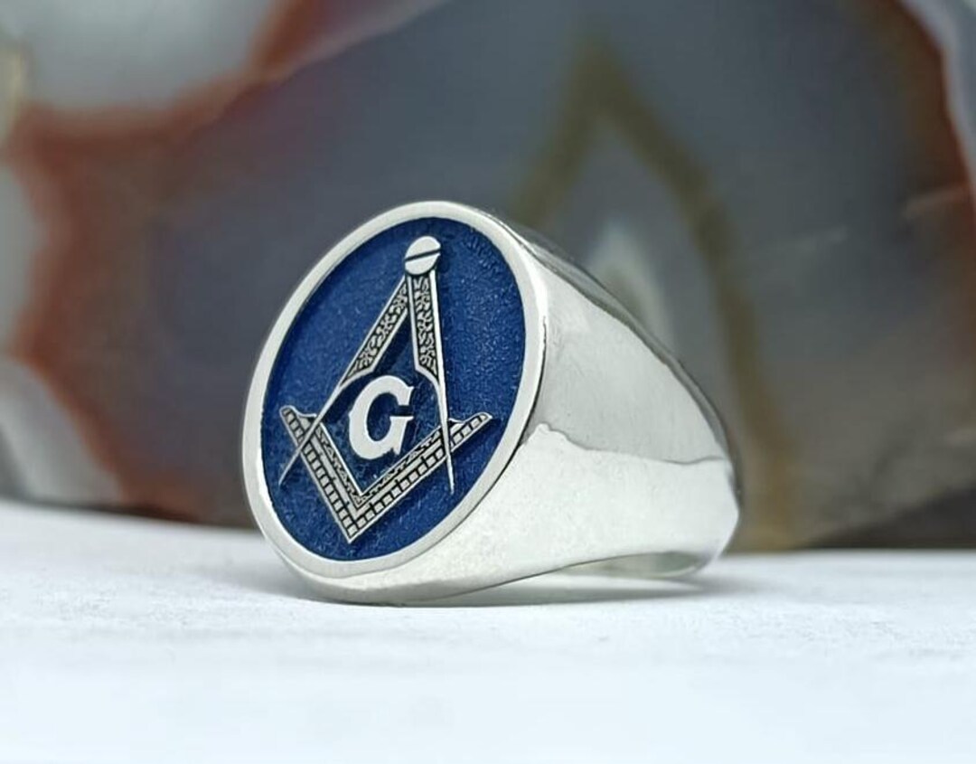 Masonic Ring / Freemason Ring / Masonic Jewelry / Masonic Lodge Ring ...