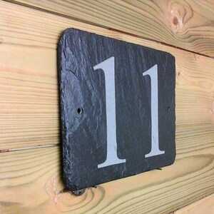 House Sign. Personalised Slate Sign. Sustainable Natural Slate for a ...