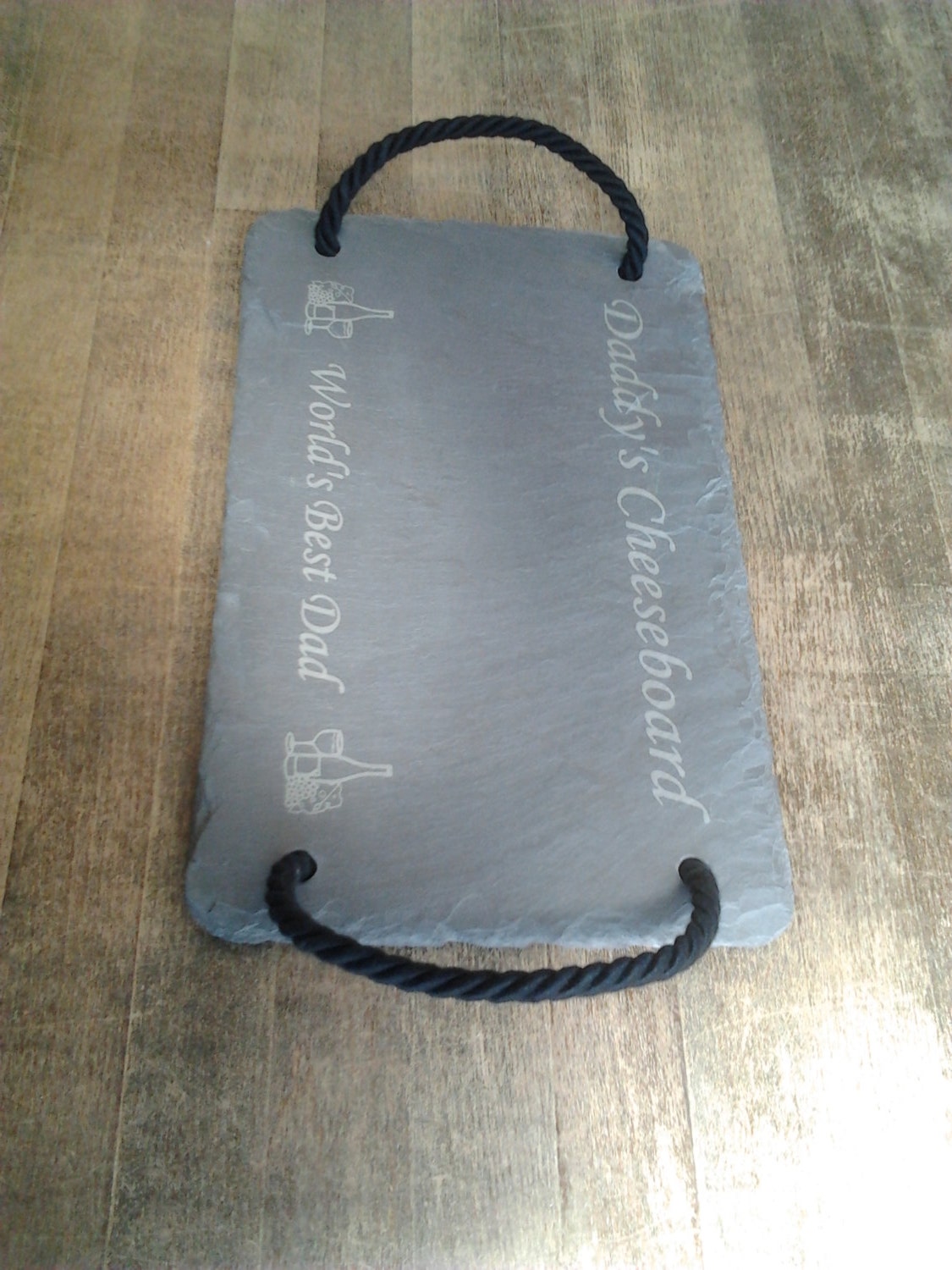 Beautiful Engraved Natural Slate Cheese Board Personalised - Etsy UK