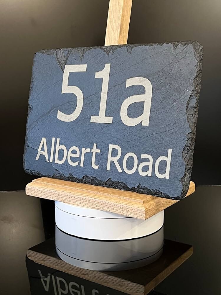 Personalised House Signs & Numbers: Custom Made House Sign / Name Plate ...