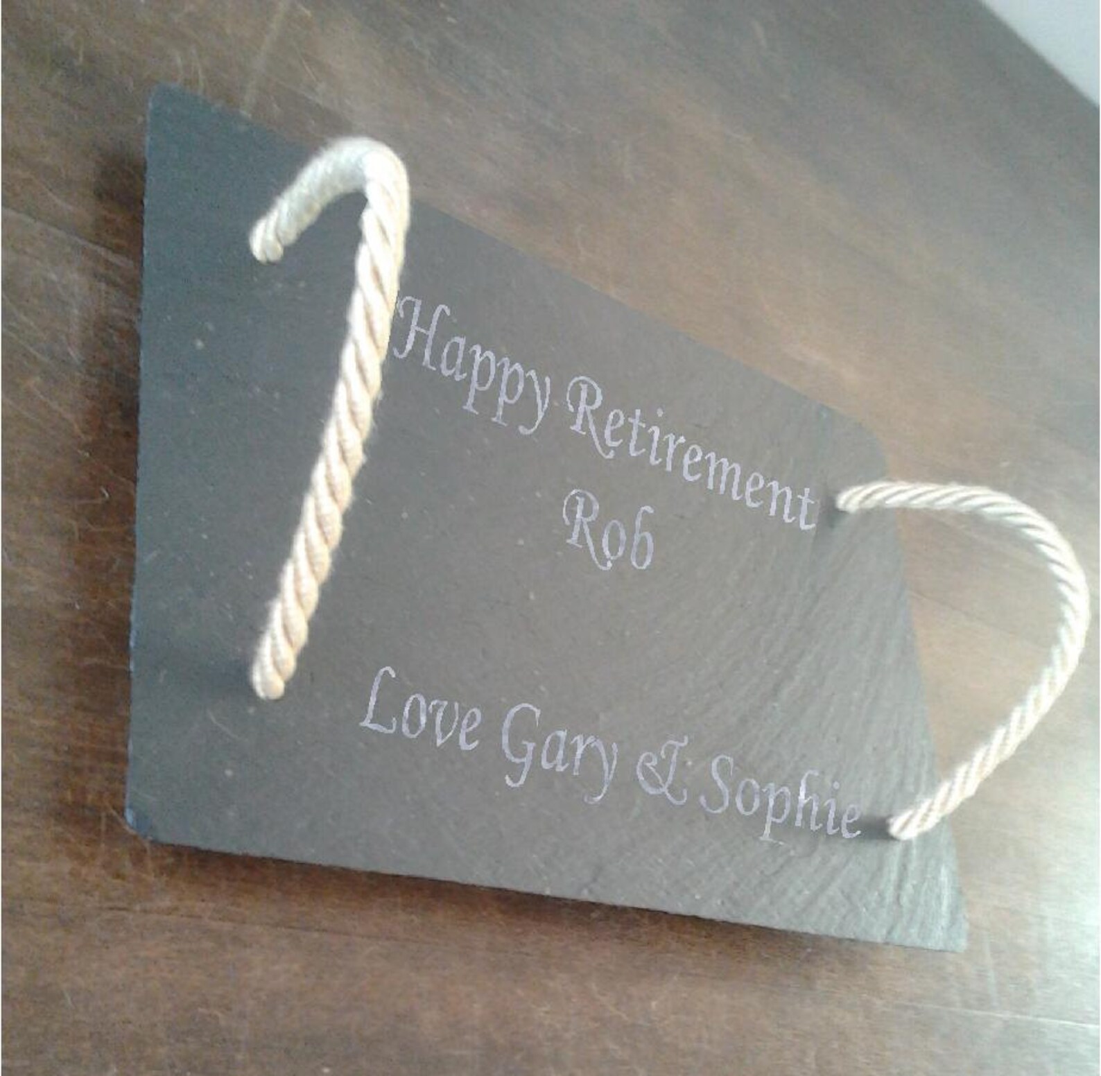 Beautiful Engraved Natural Slate Cheese Board Personalised - Etsy UK