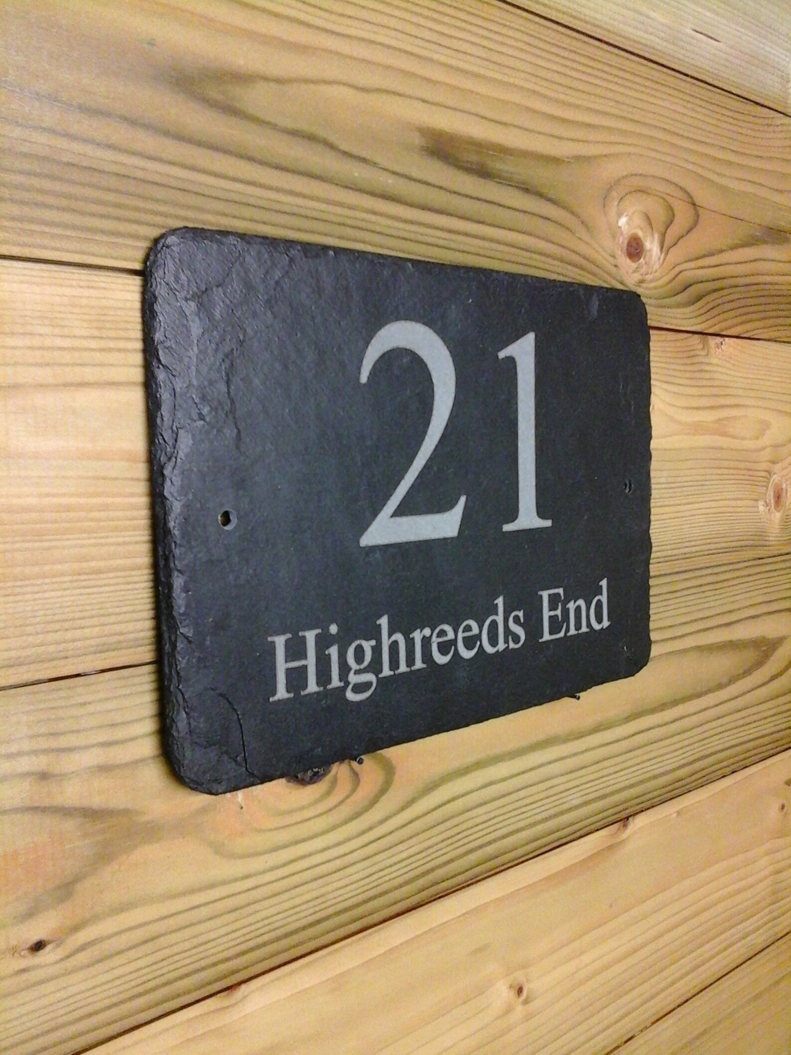 Personalised House Signs & Numbers: Custom Made House Sign / Name Plate ...