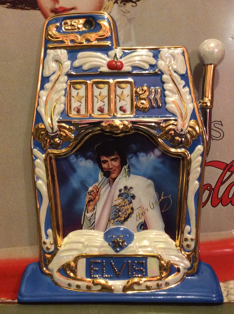 2002 Elvis Presley Viva Las Vegas slot machine collectors | Etsy