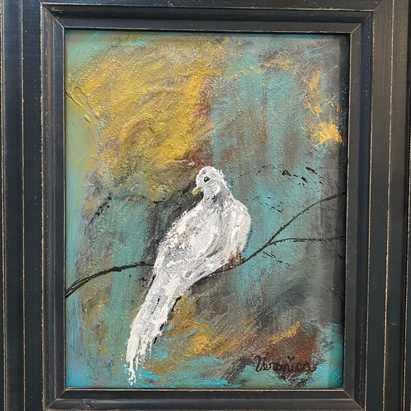 Dove Painting - Etsy