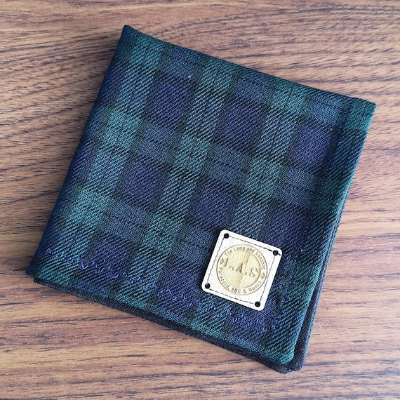 The Black Watch Tartan Handkerchief Edc Hank Hank Edc Gear - Etsy UK