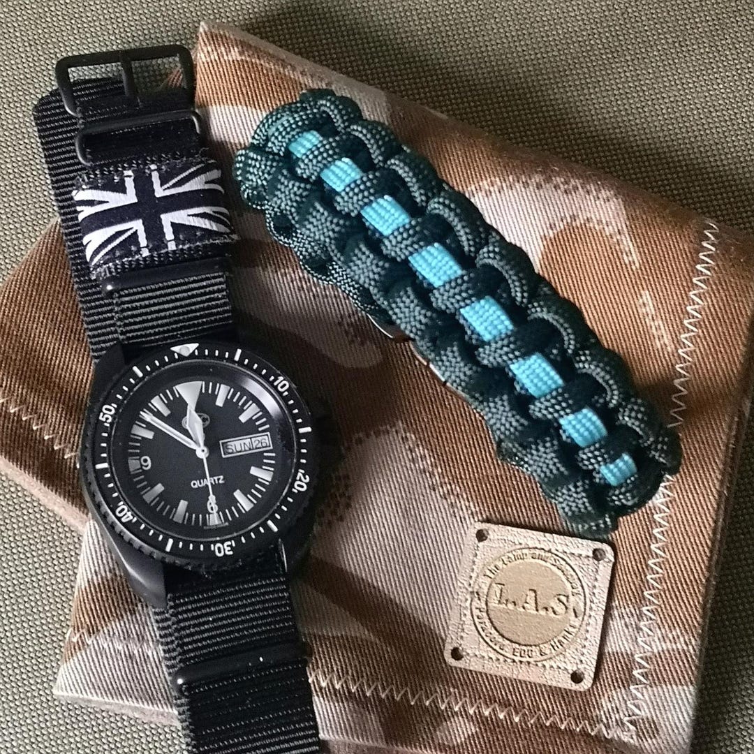 SBS Special Boat Service Commando Paracord 550 Bracelet - Etsy
