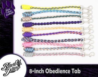 6-inch Paracord Dog Obedience Tab - Etsy