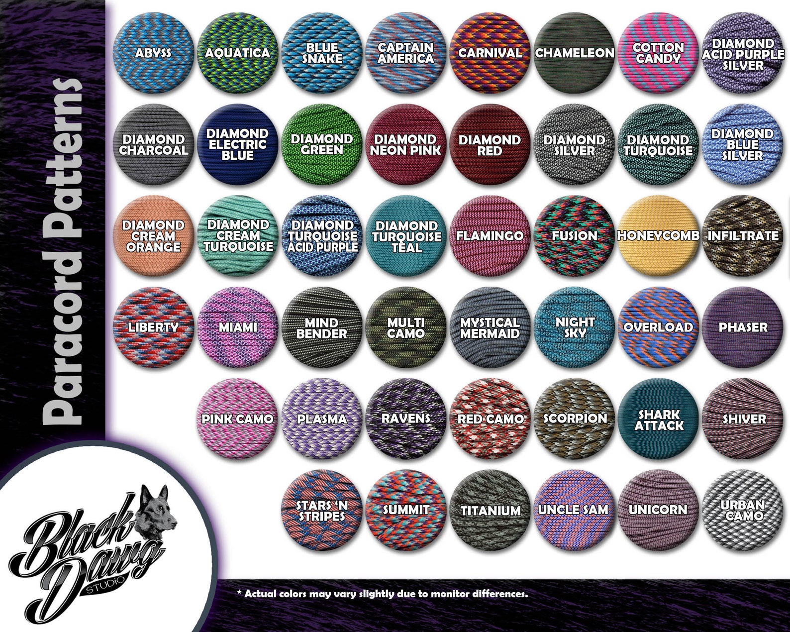 8-inch Paracord Dog Obedience Tab - Etsy