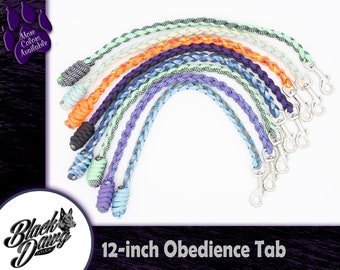 8-inch Paracord Dog Obedience Tab - Etsy