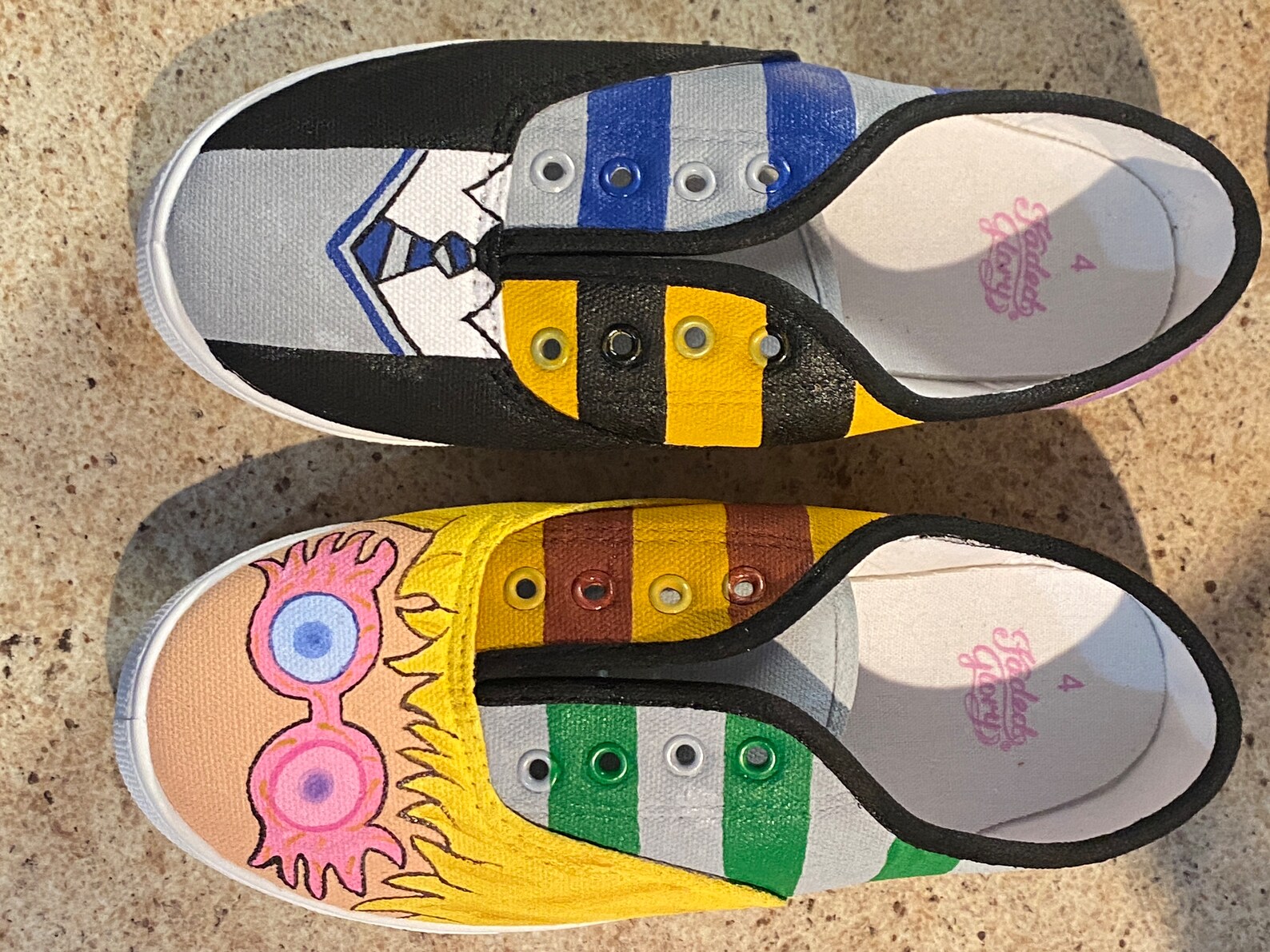 Custom Wizard Themed Shoes - Etsy