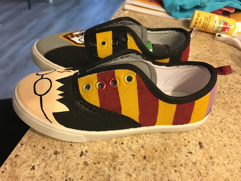 Custom Wizard Themed Shoes | Etsy