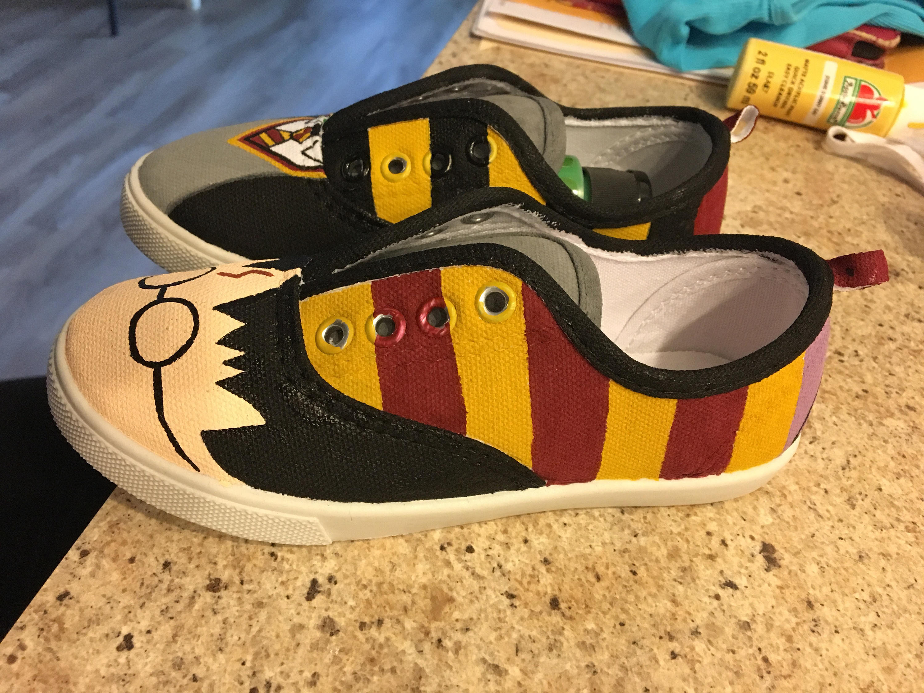 Custom Wizard Themed Shoes - Etsy