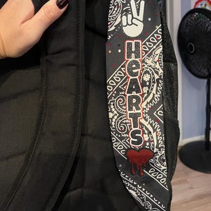 Cheerleading Spirit Bandana Pin Holder Backpack Strap Custom ...