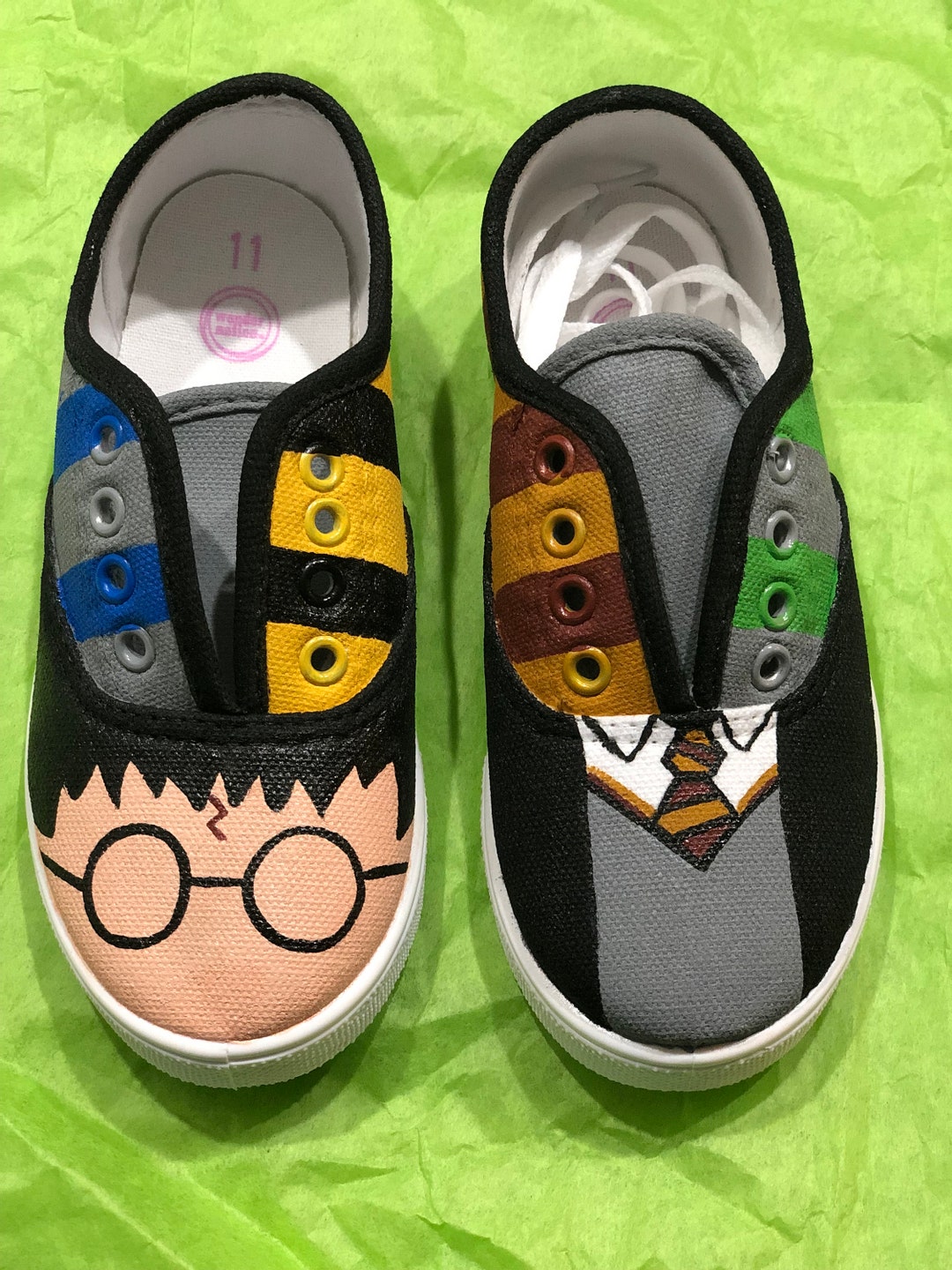 Custom Wizard Themed Shoes - Etsy