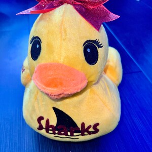 Cheer Duck Plush Large Cheerleader Summit Good Luck Duck, Personalized ...