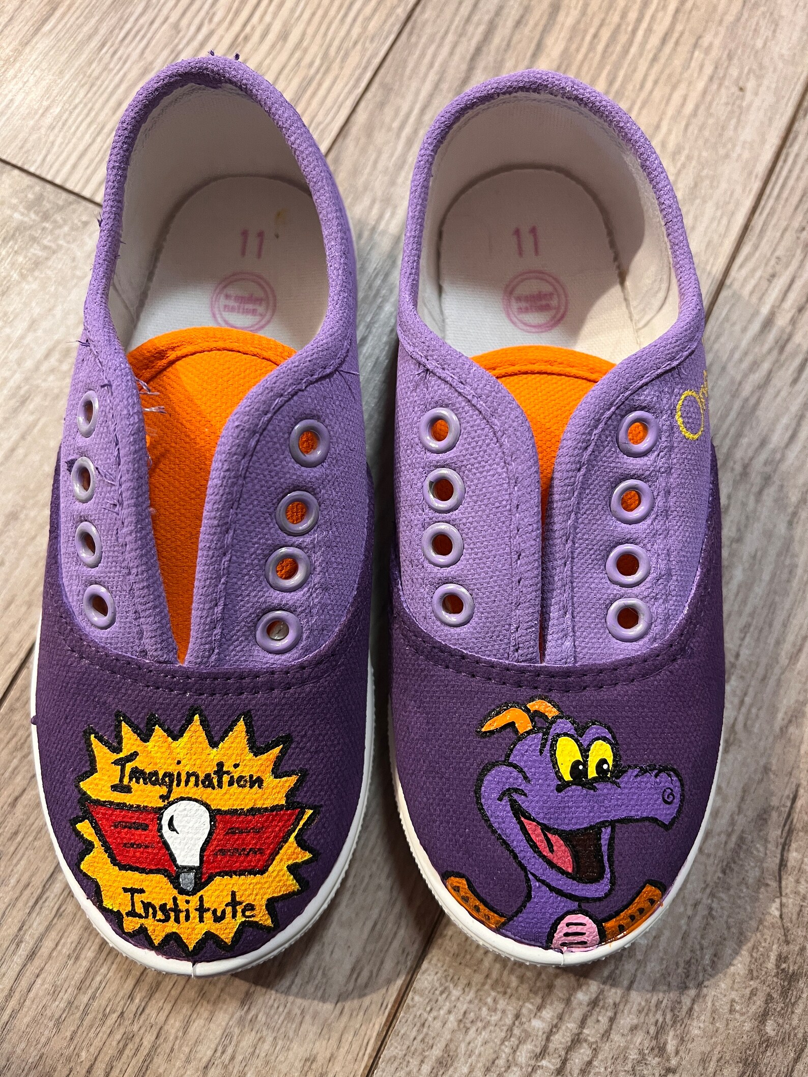 Custom Purple Dragon Themed Shoes! - Etsy