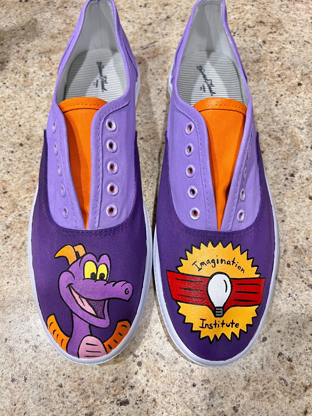 Custom Purple Dragon Themed Shoes! - Etsy