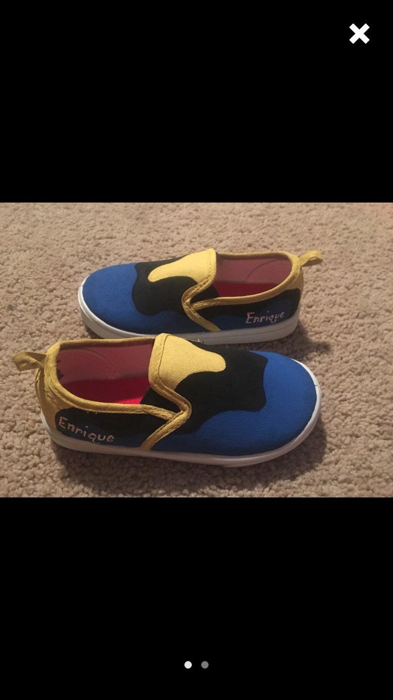 Nemo and Dory Themed Shoes | Etsy