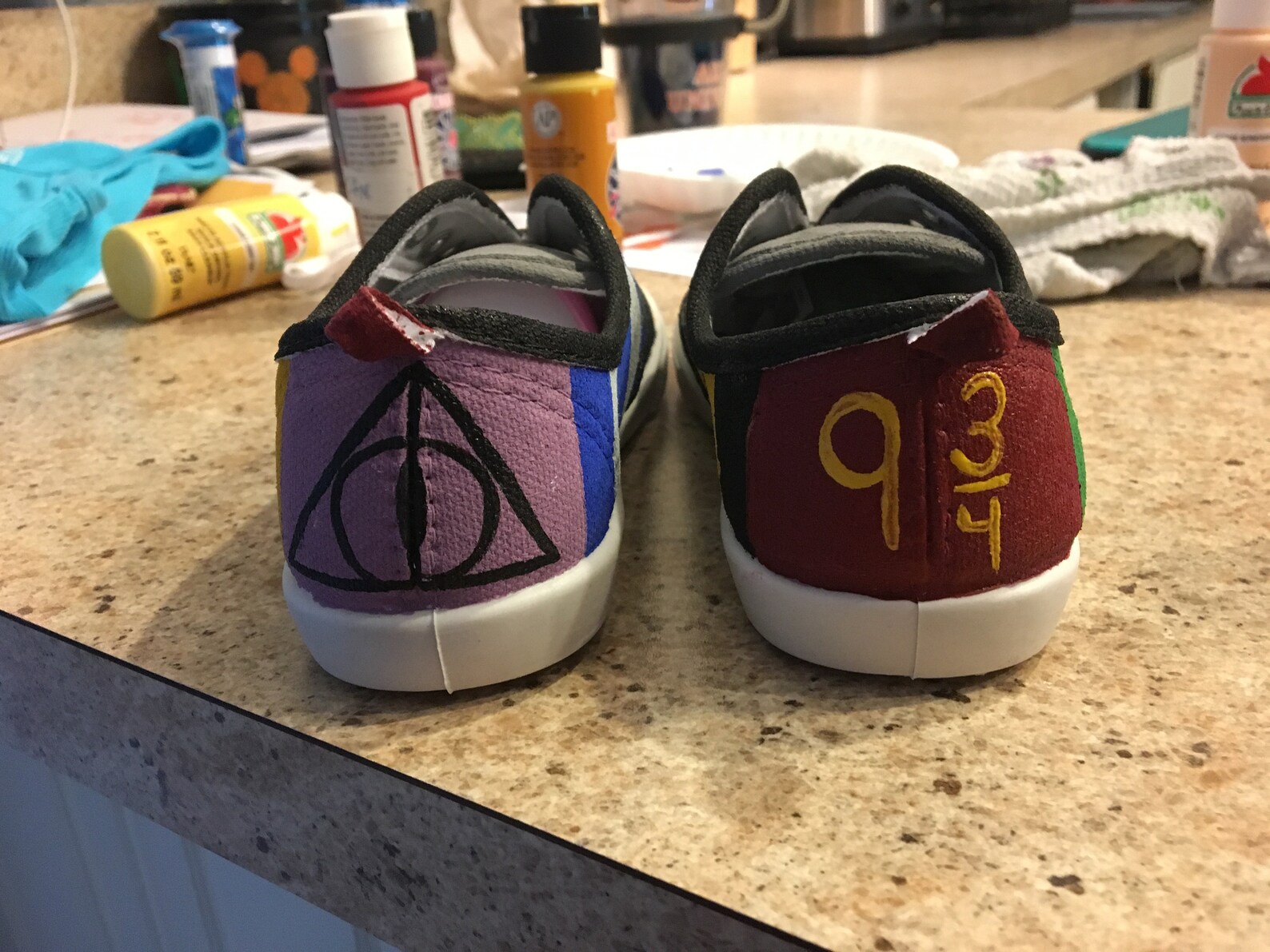 Custom Wizard Themed Shoes - Etsy