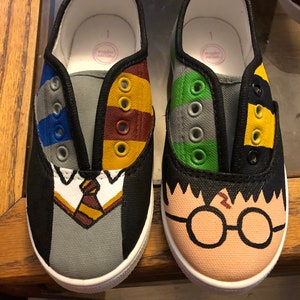 Custom Wizard Themed Shoes - Etsy