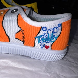 Nemo and Dory Themed Shoes - Etsy