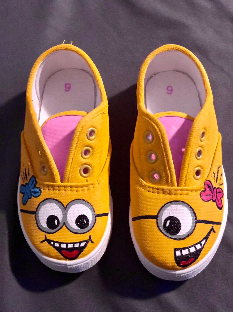 Custom Minion Shoes - Etsy