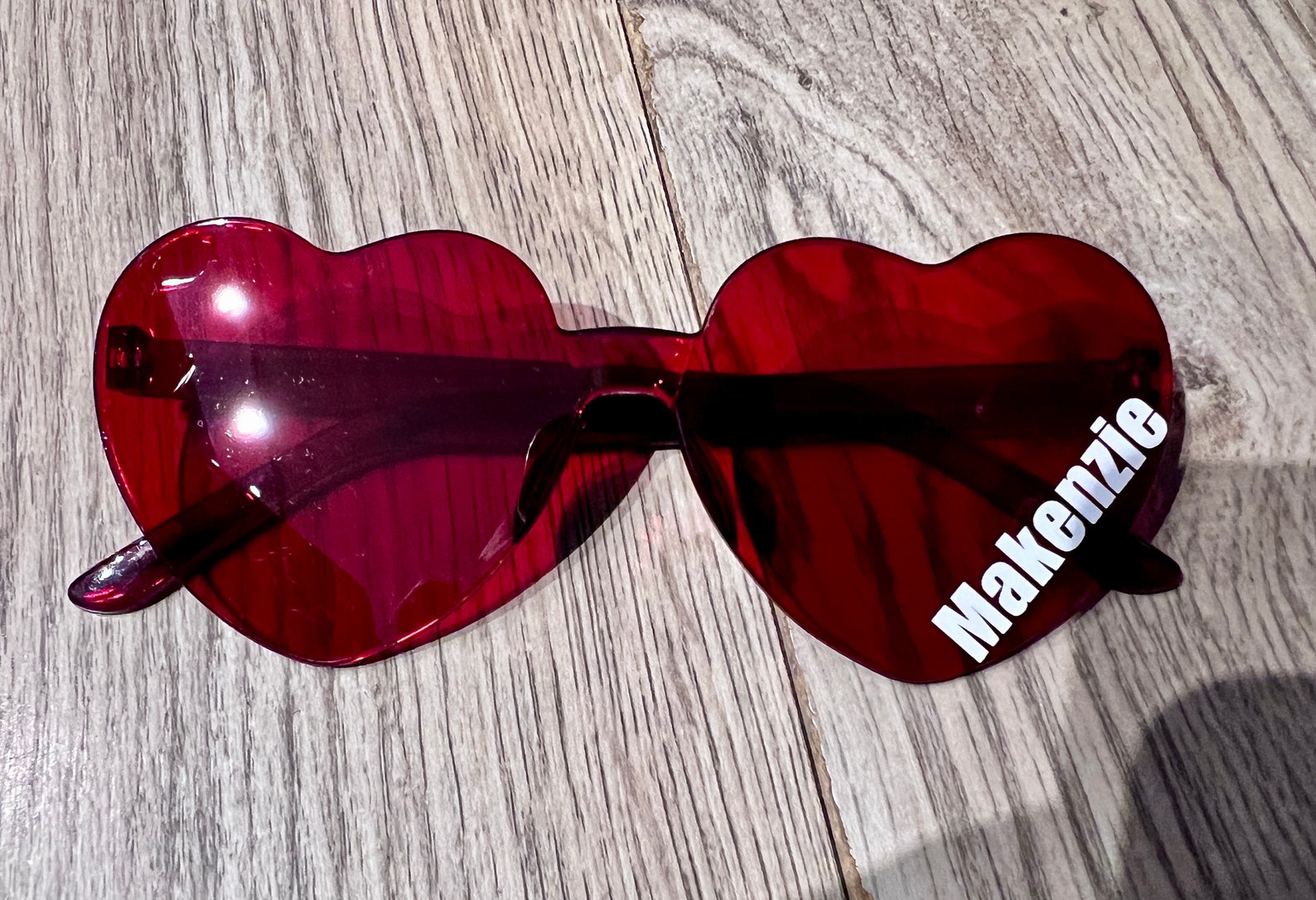Cheer Heart Team Glasses Custom Cheerleader Summit - Etsy