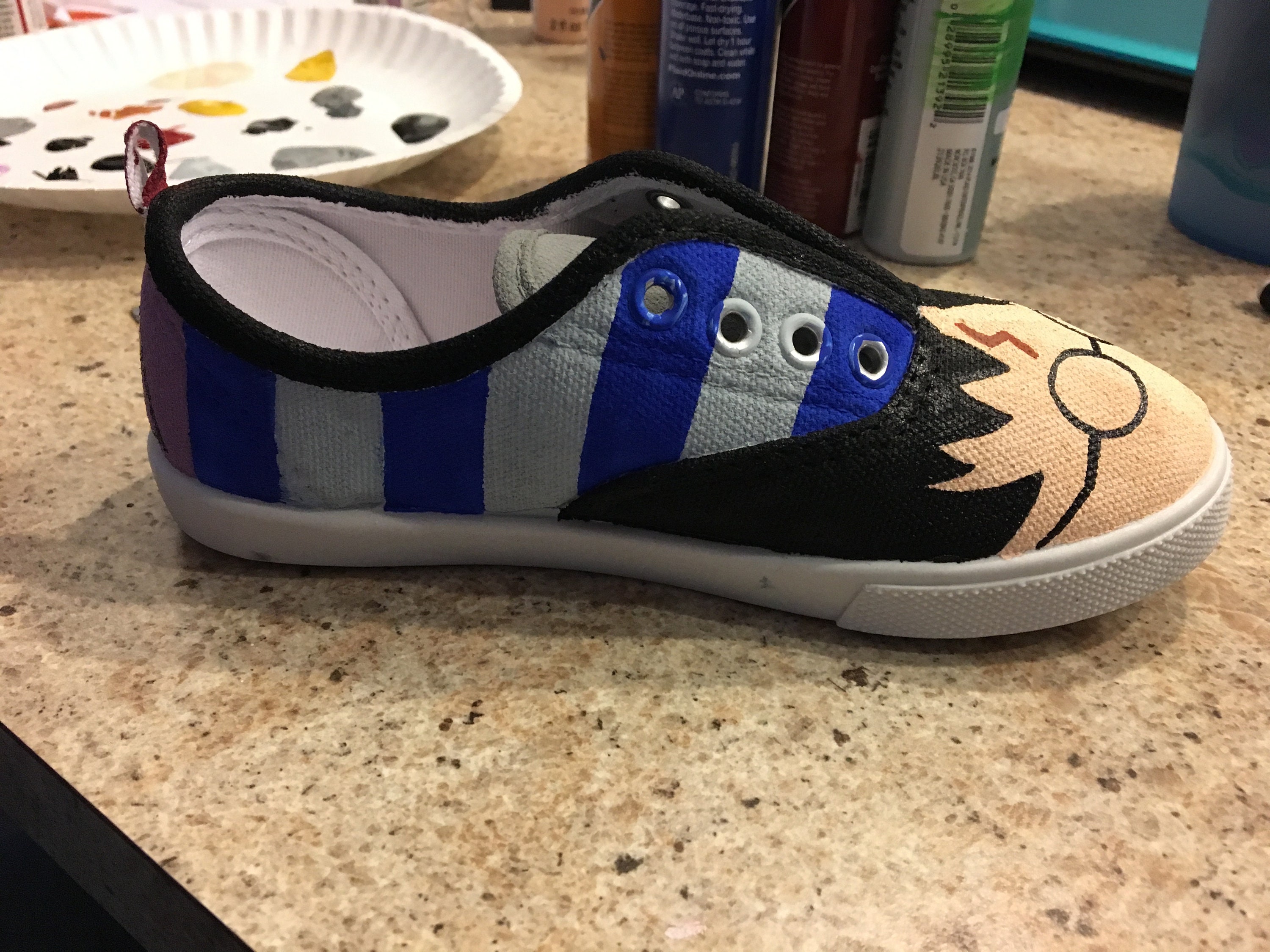 Custom Wizard Themed Shoes - Etsy