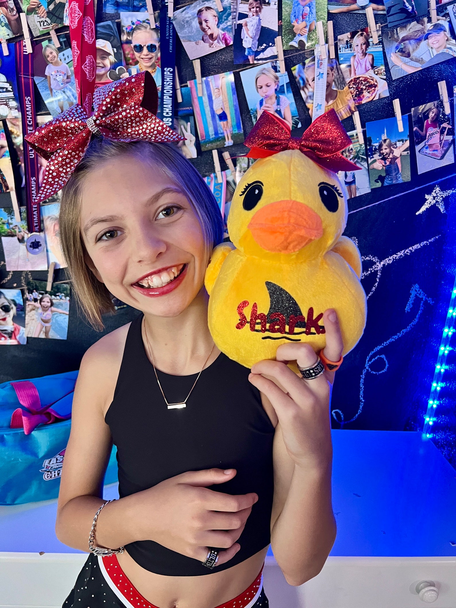 Personalized Cheer Duck Plush, Good Luck Gift - Etsy